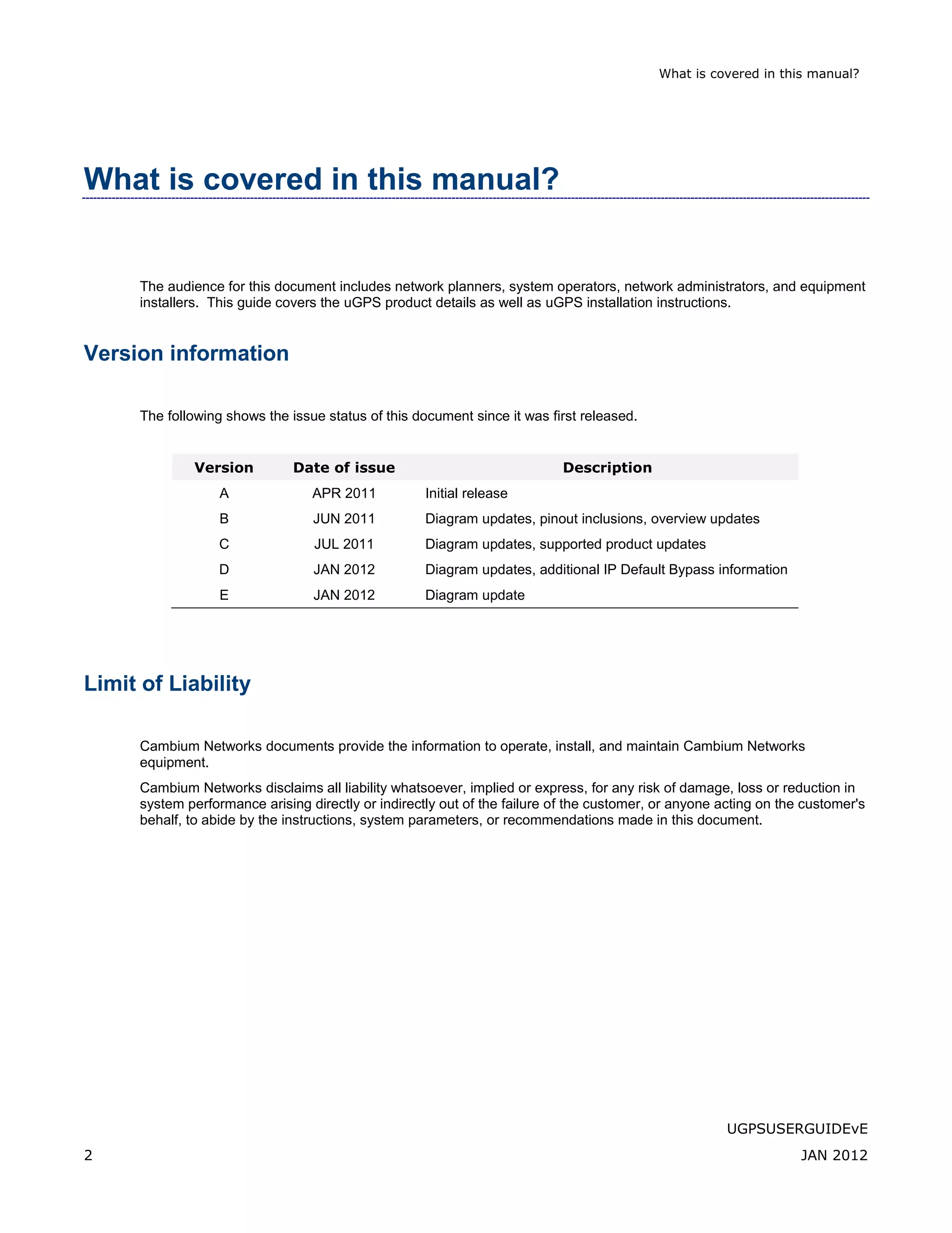 Ugps user guide_v_e | PDF