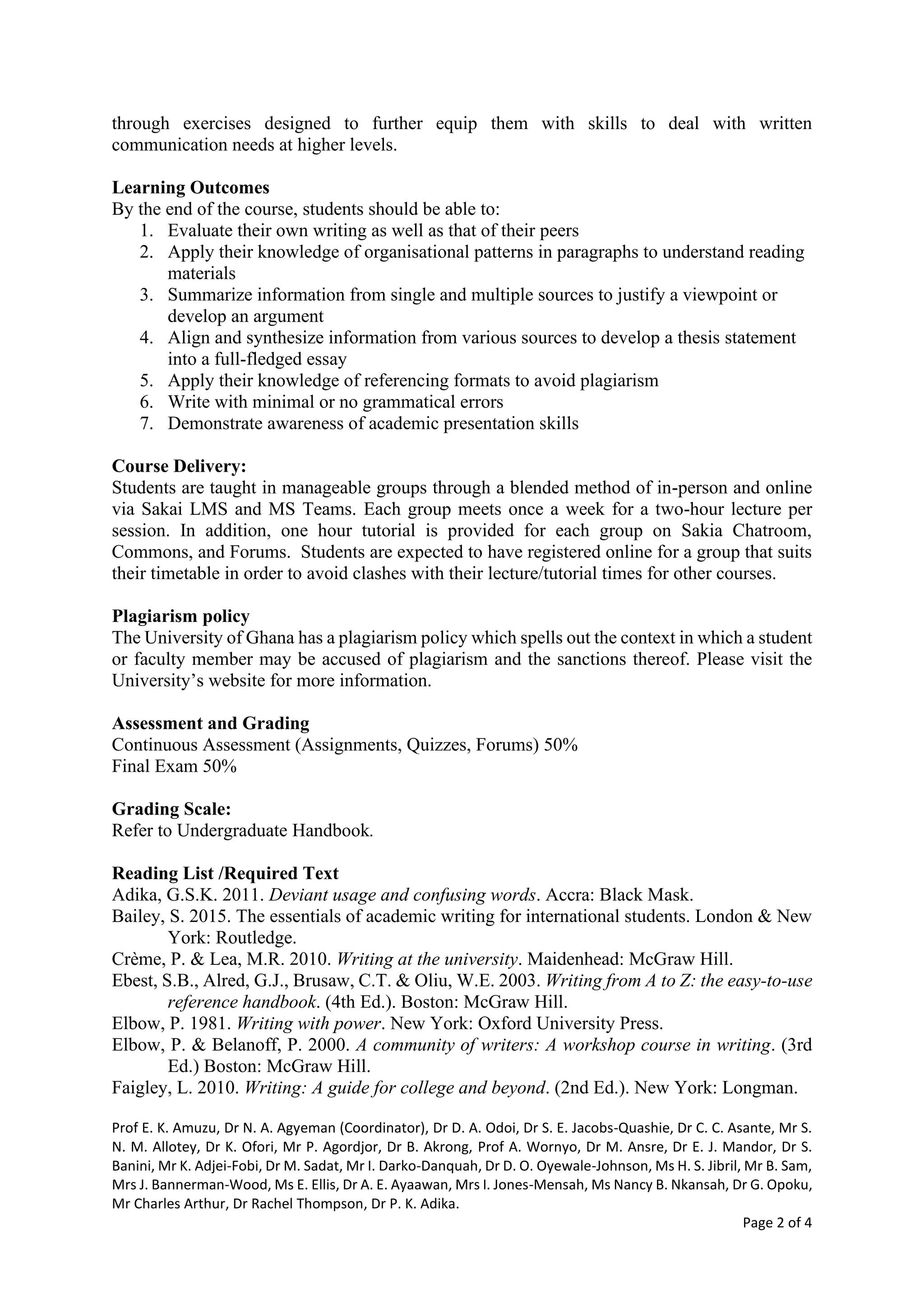 An Academic Writing withsteps on learning | PDF