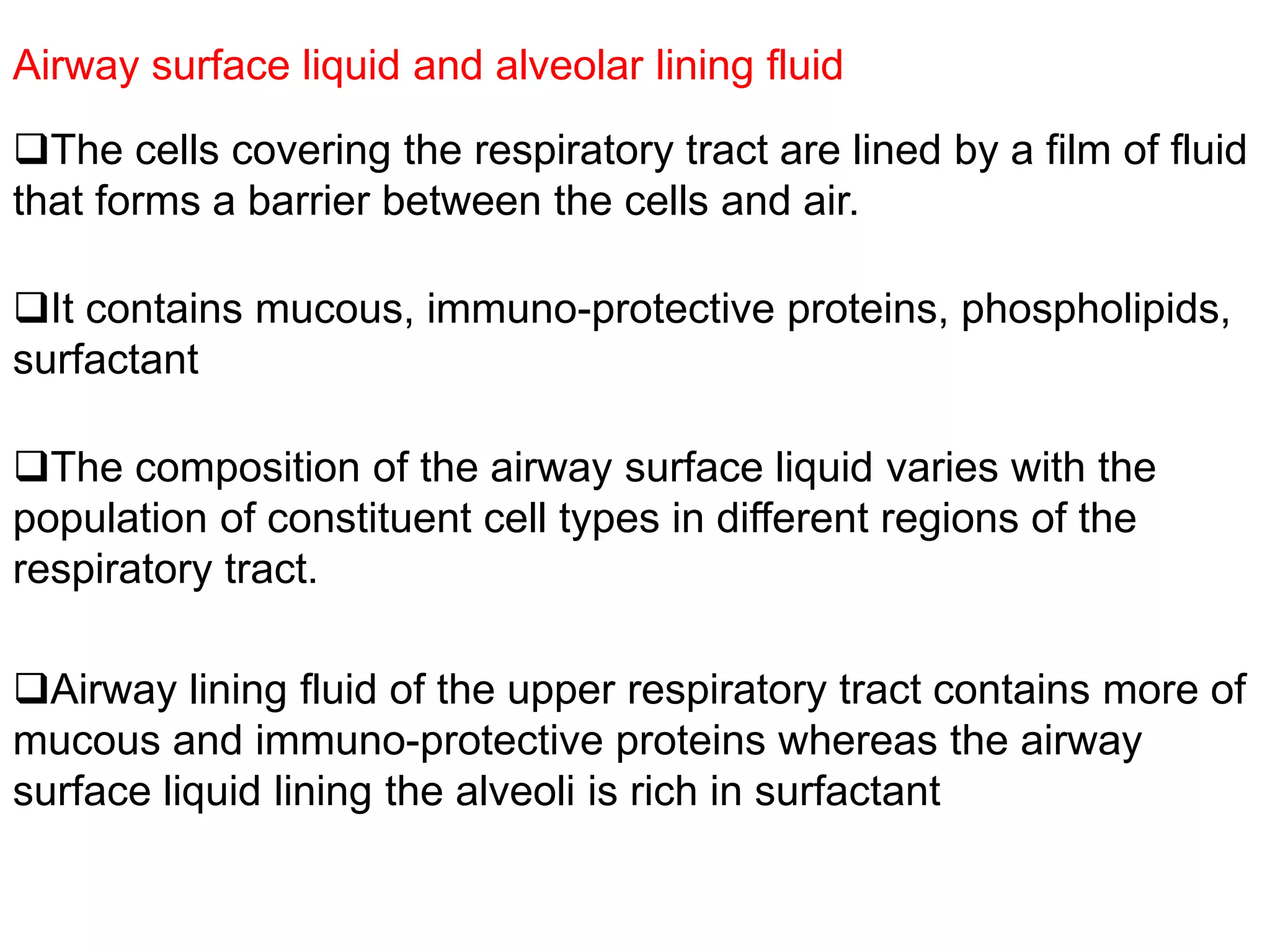 Pulmonary surfactant | PPT