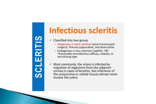 SCLERITIS | PPT