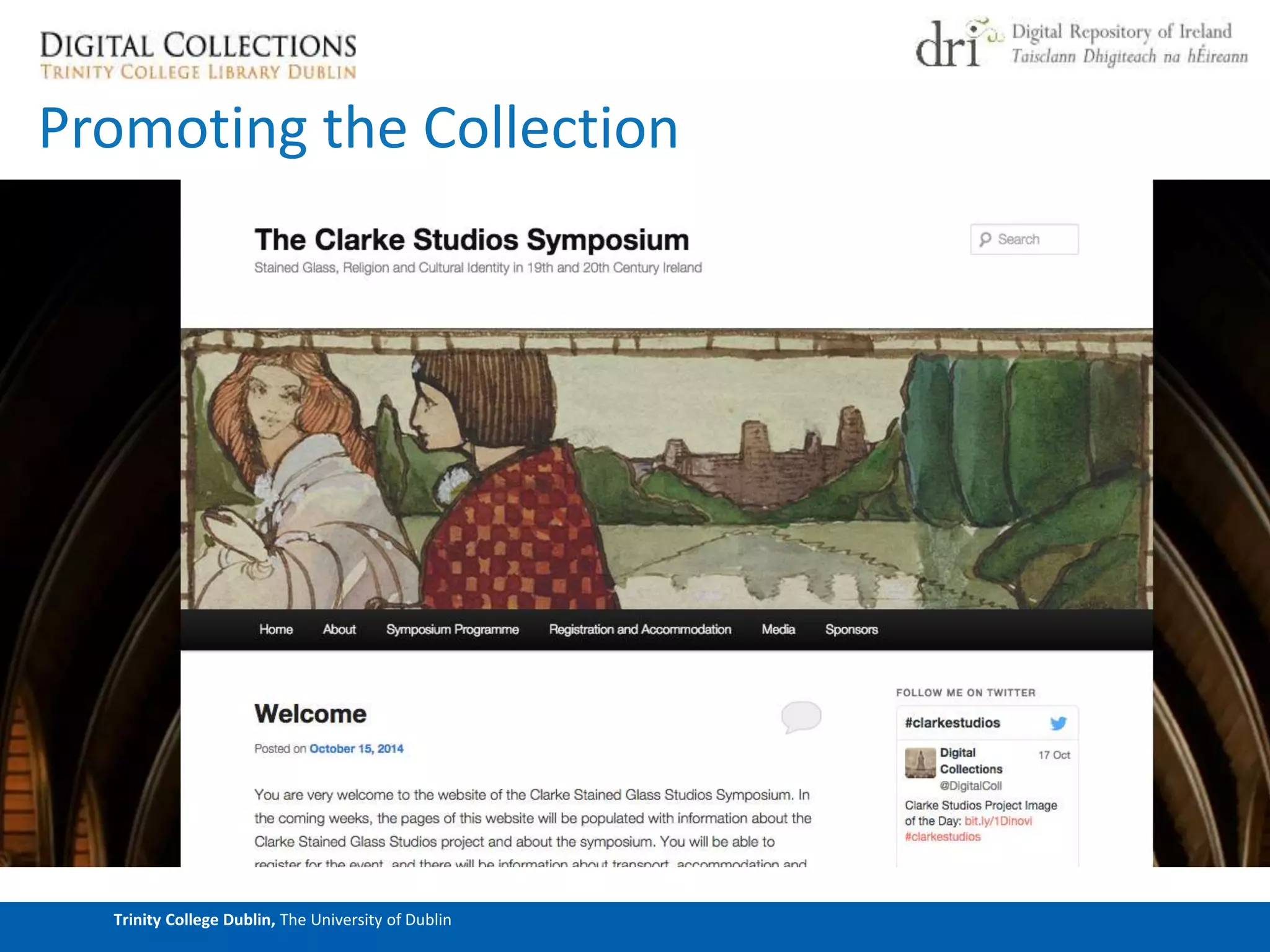The Clarke Studios Collection in TCD Library: A study in collaboration ...