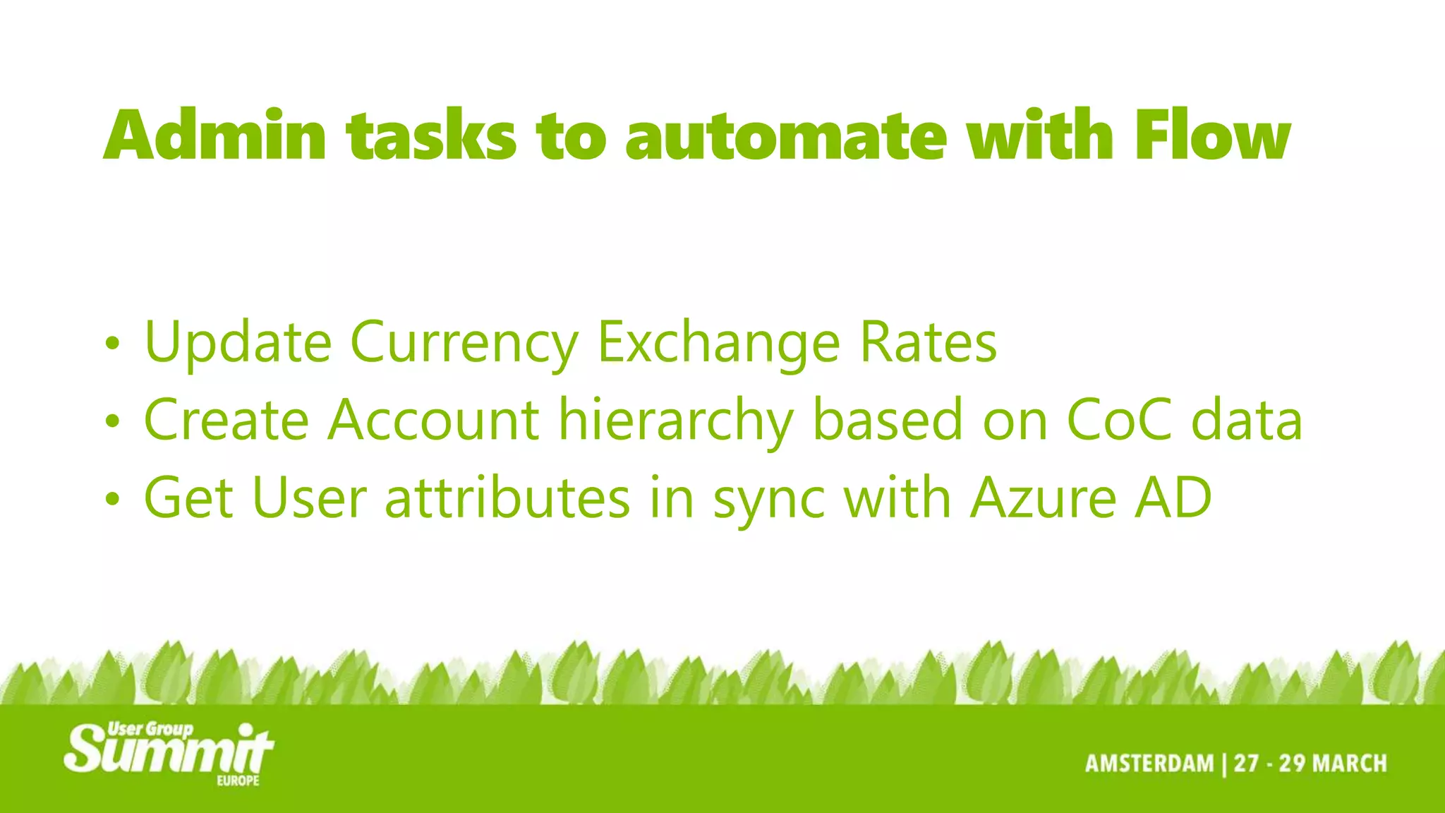 Automate Your Dynamics 365 CE Admin Tasks With Flow! | PPT