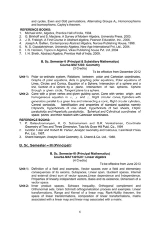 msu math syllabus | PDF