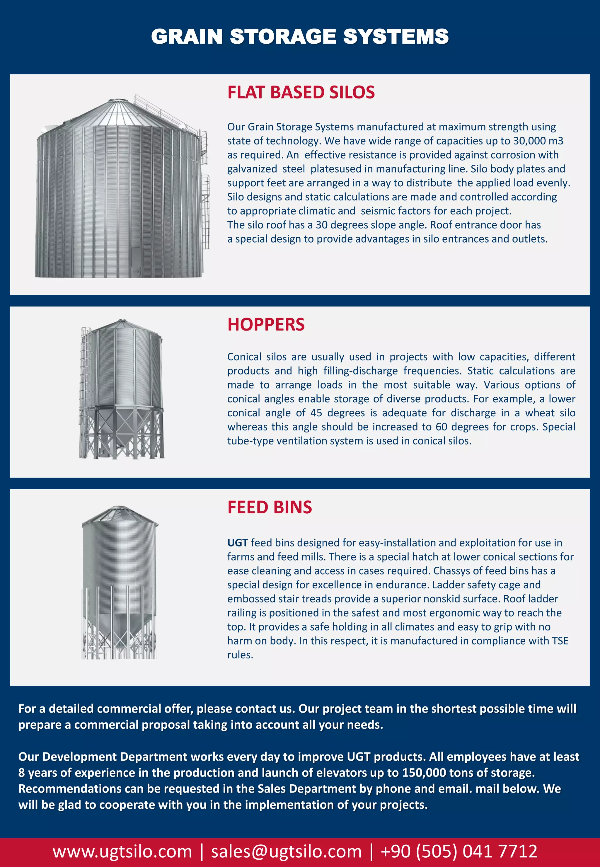 Grain Storage Silos Types | PDF | Grocery Shopping | Shopping