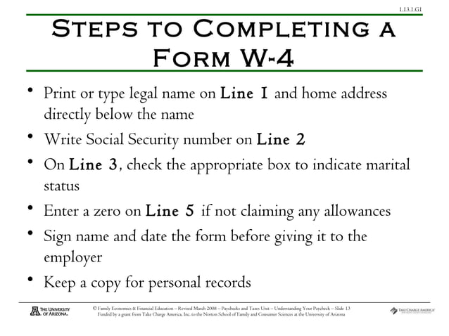 Understanding Your Paycheck | PPT