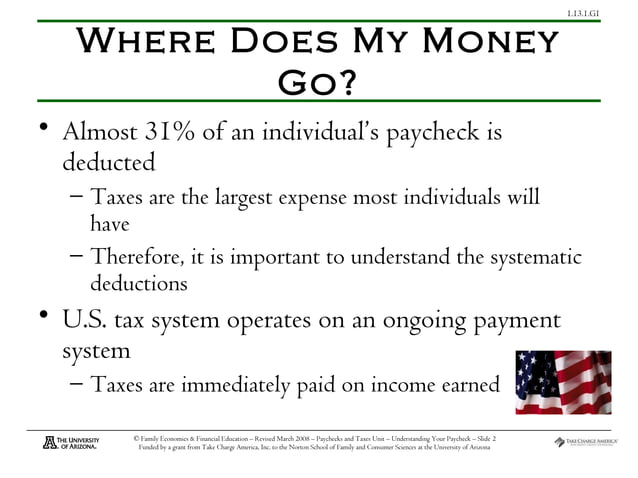 Understanding Your Paycheck | PPT