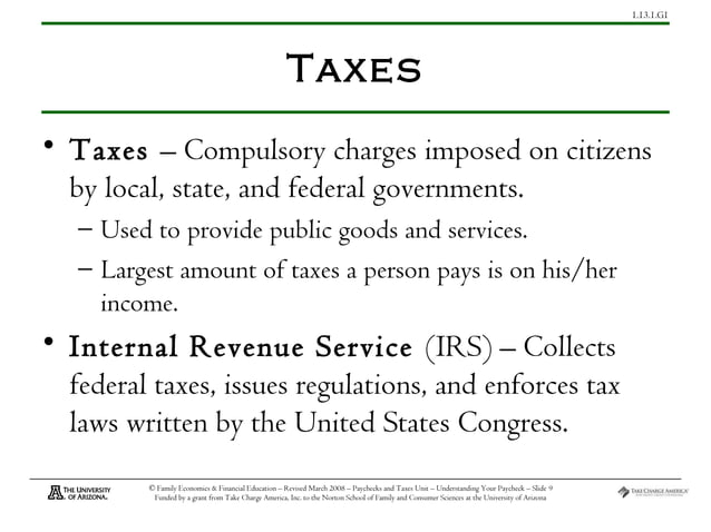 Understanding Your Paycheck | PPT