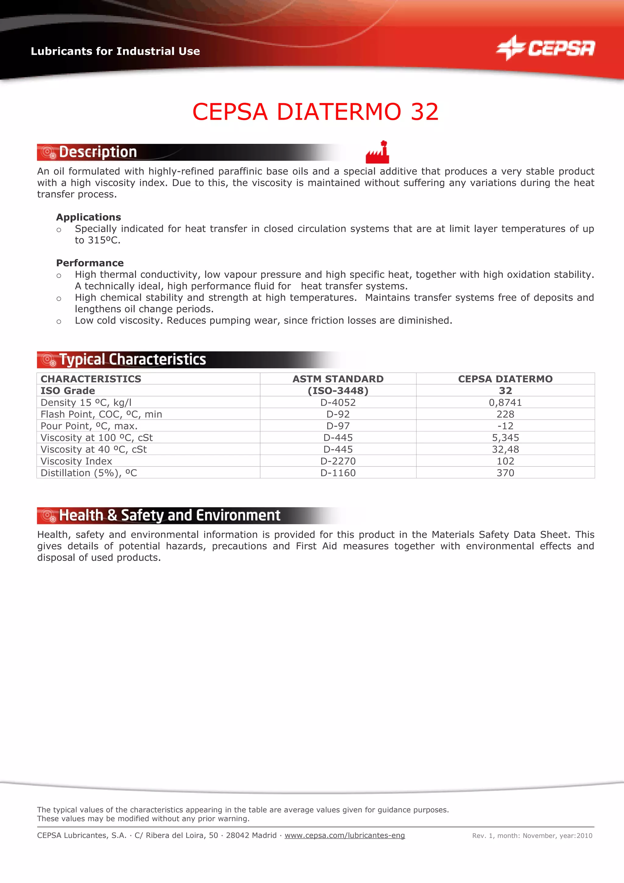 I cepsa%20diatermo%2032 | PDF