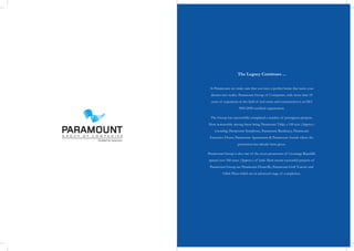 Paramount Floraville Brochure | PDF