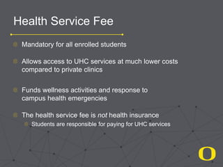 University Health Center | IntroDUCKtion 2017 | PPT