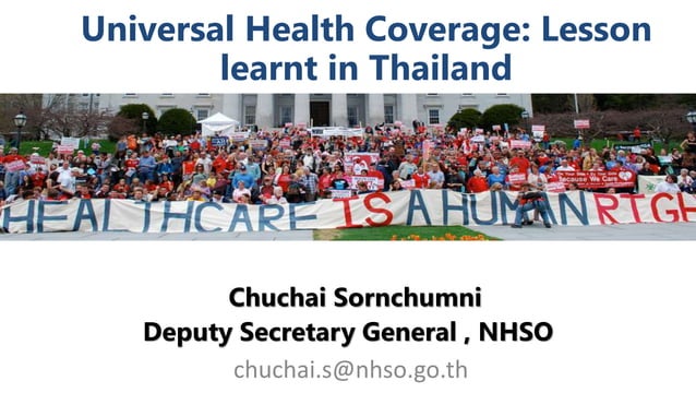 UHC lesson learn Thailand | PPT