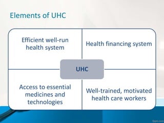 Legal and policy frameworks for Universal Healthcare Coverage in Kenya ...