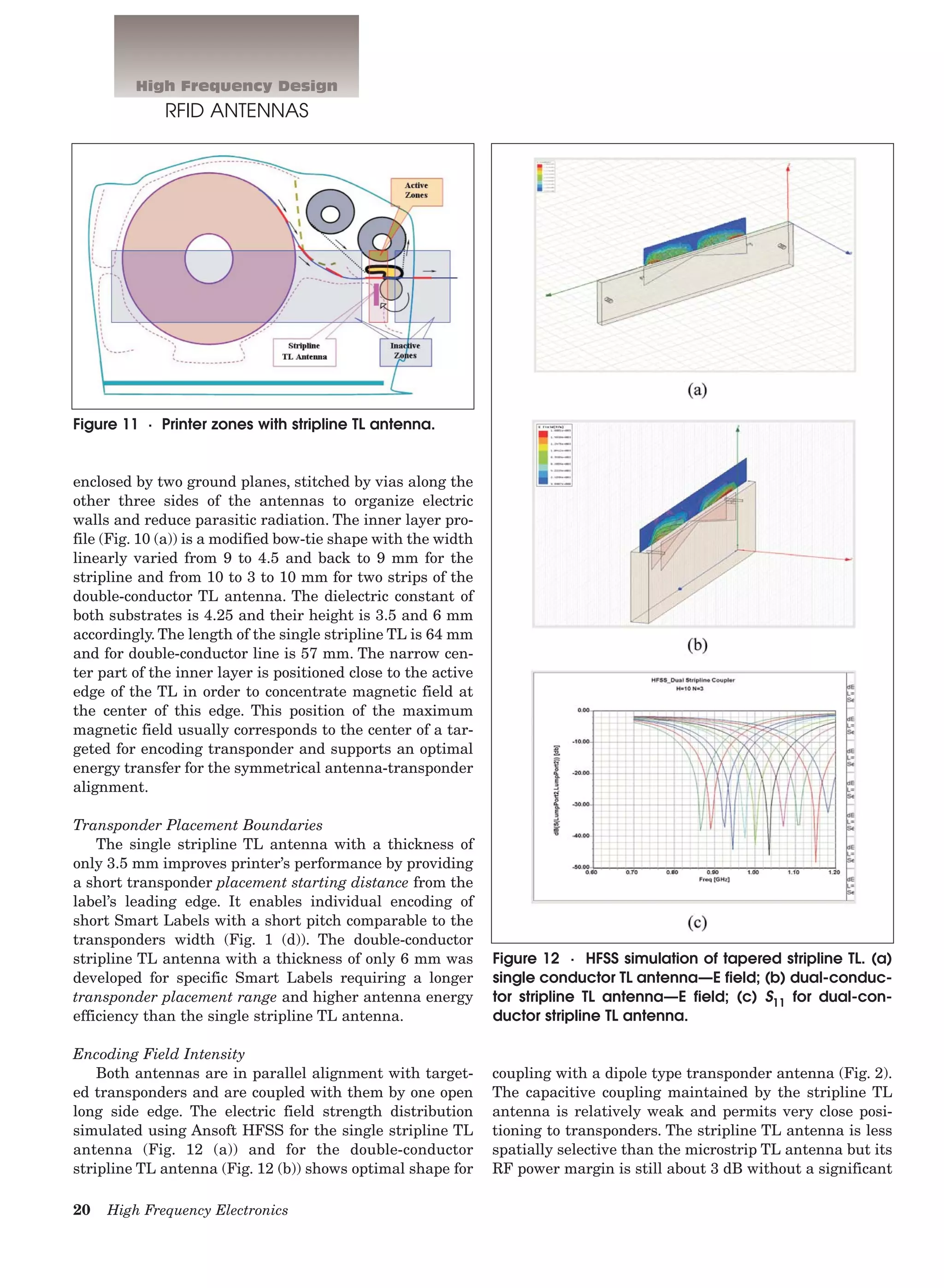 U H F R F I D Antennas For Printer Encoders | PDF | Computer ...