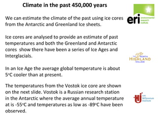 Climate: Past, Present, Future [Prof John McClatchey] | PPT