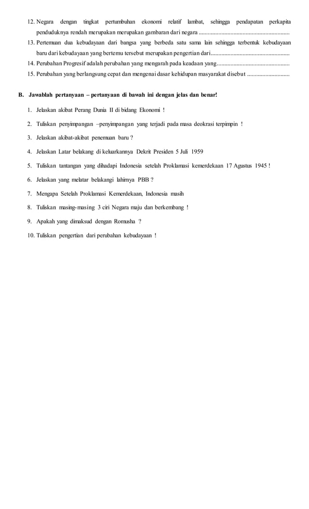 Uh ii ips kls 9 sem1 | PDF