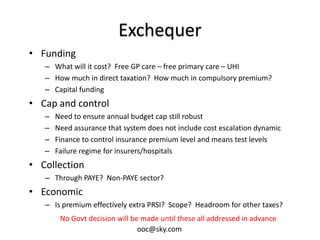 Uhi presentation oct 2012 | PPT