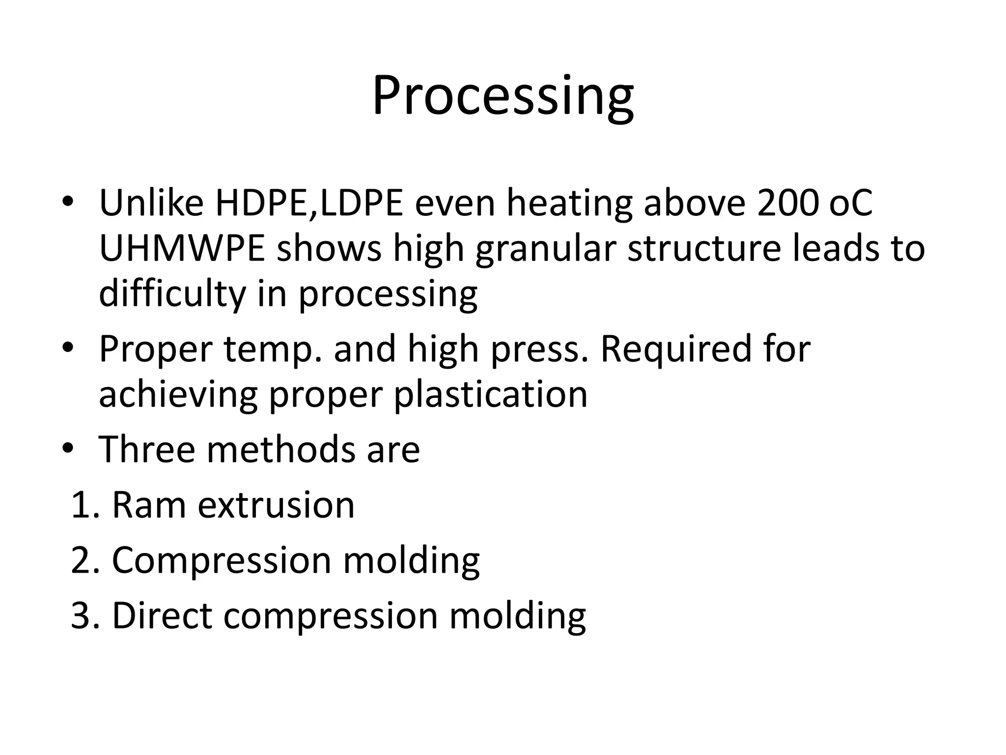 UHMWPE- Ultra high molecular weight polyethylene__as a biomaterial | PPTX