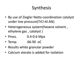 UHMWPE- Ultra high molecular weight polyethylene__as a biomaterial | PPTX