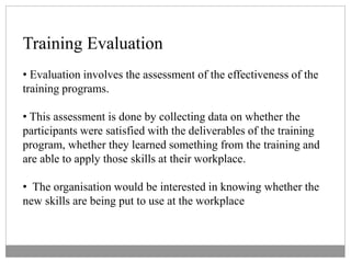 Training Design and Methods of Training | PPTX