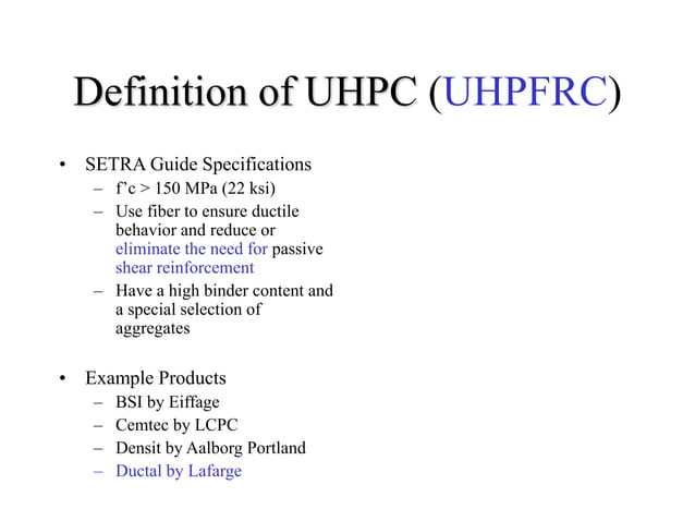 UHPC Mix Design.ppt