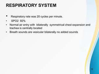 UHS CASE PRESENTATION, MEDICAL COLLEGE P | PPTX