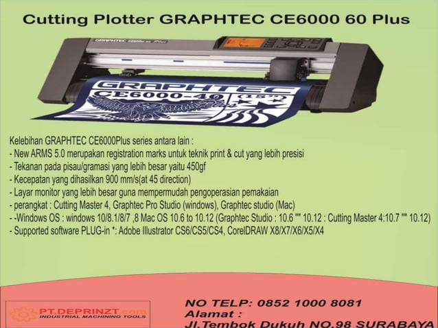 Mesin Cutting Sticker MIMAKI | PPTX