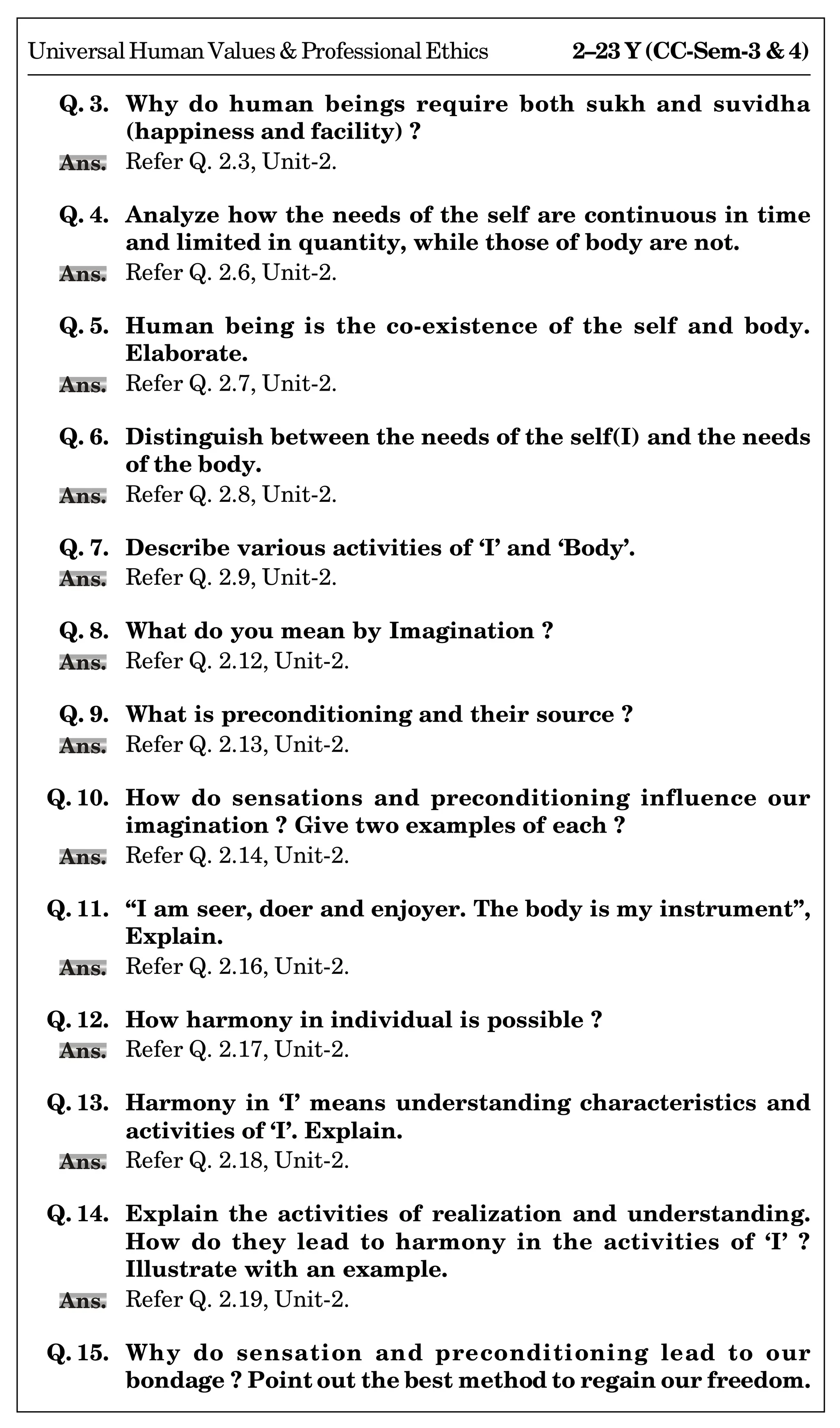 UHV QUANTUM AKTU 3RD & 4TH Semester DOWNLOAD | PDF | Education