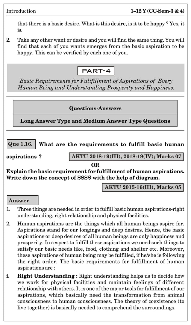 UHV QUANTUM AKTU 3RD & 4TH Semester DOWNLOAD | PDF | Education