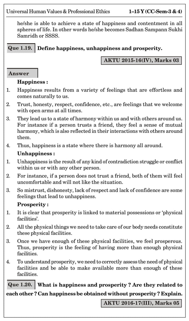 UHV QUANTUM AKTU 3RD & 4TH Semester DOWNLOAD | PDF | Education
