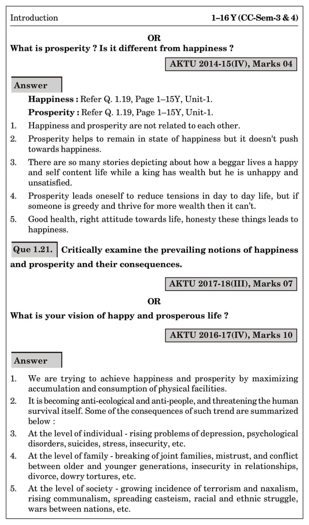 UHV QUANTUM AKTU 3RD & 4TH Semester DOWNLOAD | PDF | Education