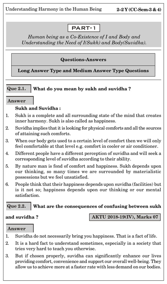 UHV QUANTUM AKTU 3RD & 4TH Semester DOWNLOAD | PDF | Education