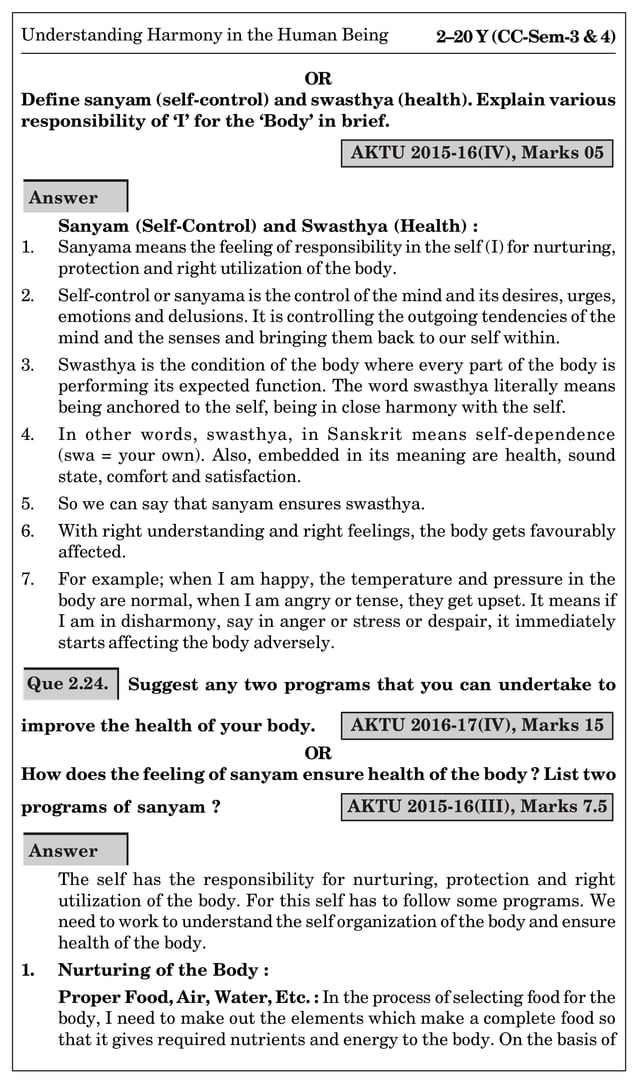 UHV QUANTUM AKTU 3RD & 4TH Semester DOWNLOAD | PDF | Education