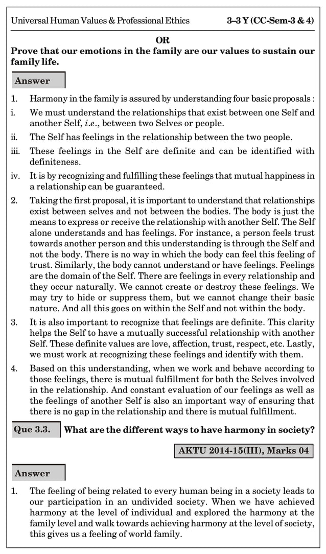 UHV QUANTUM AKTU 3RD & 4TH Semester DOWNLOAD | PDF | Education