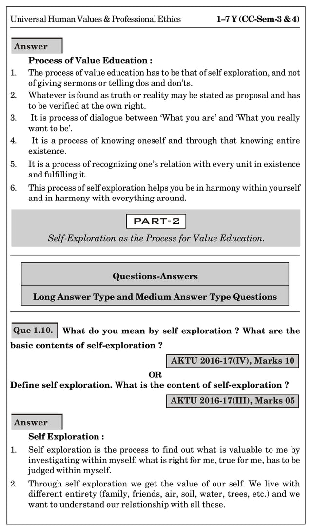 UHV QUANTUM AKTU 3RD & 4TH Semester DOWNLOAD | PDF | Education
