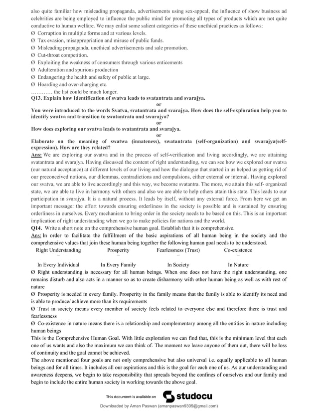 universal human value -unit-5-notes Done.pdf