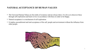 Natural acceptance of human values.pptx