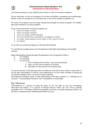 UHV Handout 1-Introduction to Value Education.pptx