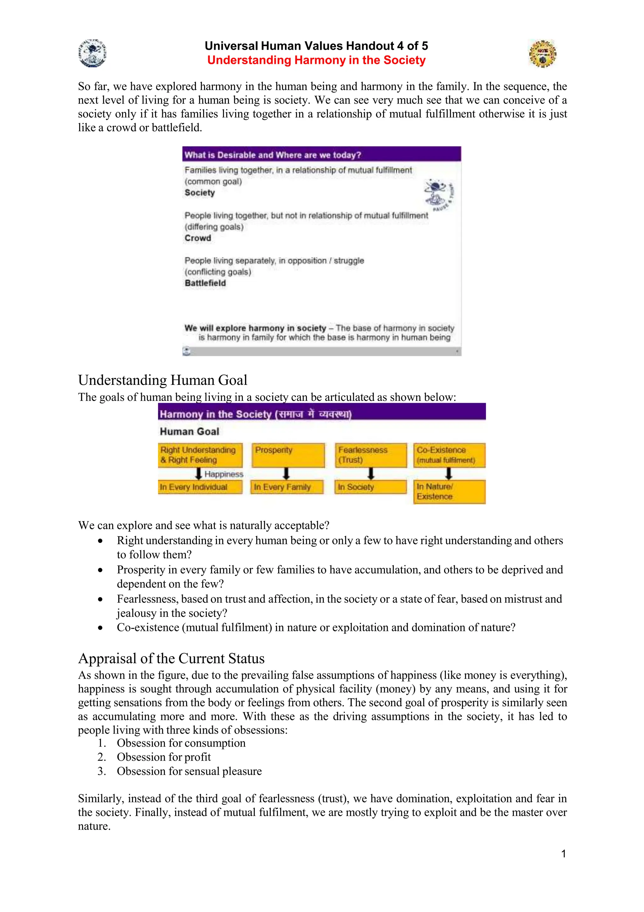 UHV Handout 4-Harmony in the Society.pptx