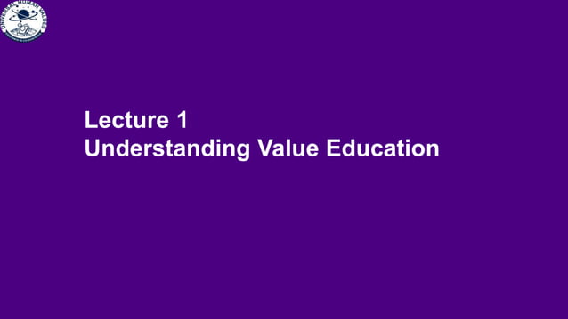 Understanding Value Education uhv human resources | PPT