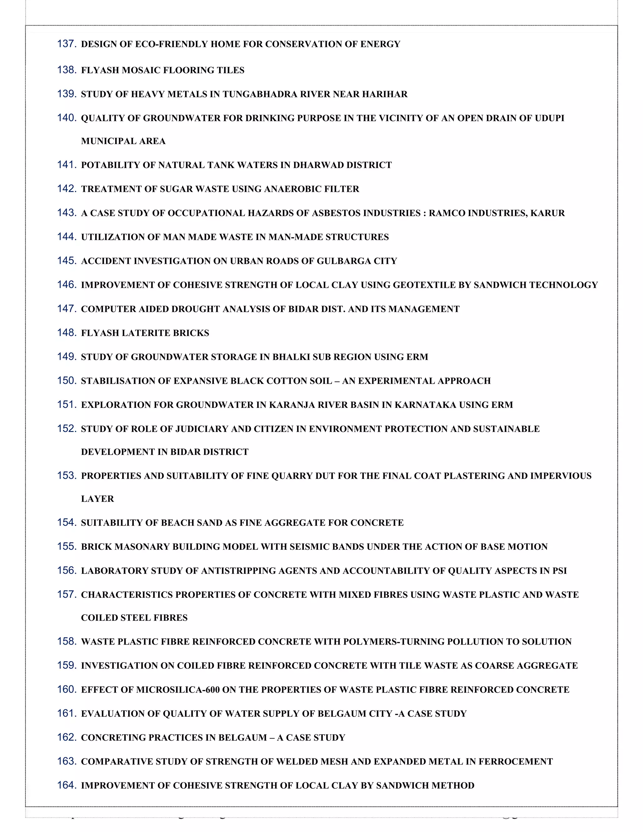 Mini projects for_civil_engineering_(3)_(1) (1) (1) | PDF