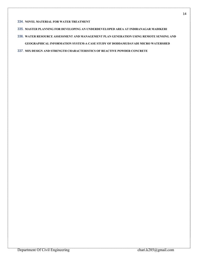 Mini projects for_civil_engineering_(3)_(1) (1) (1) | PDF | Civil ...