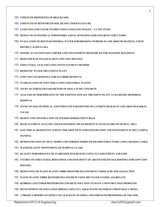 Mini projects for_civil_engineering_(3)_(1) (1) (1) | PDF