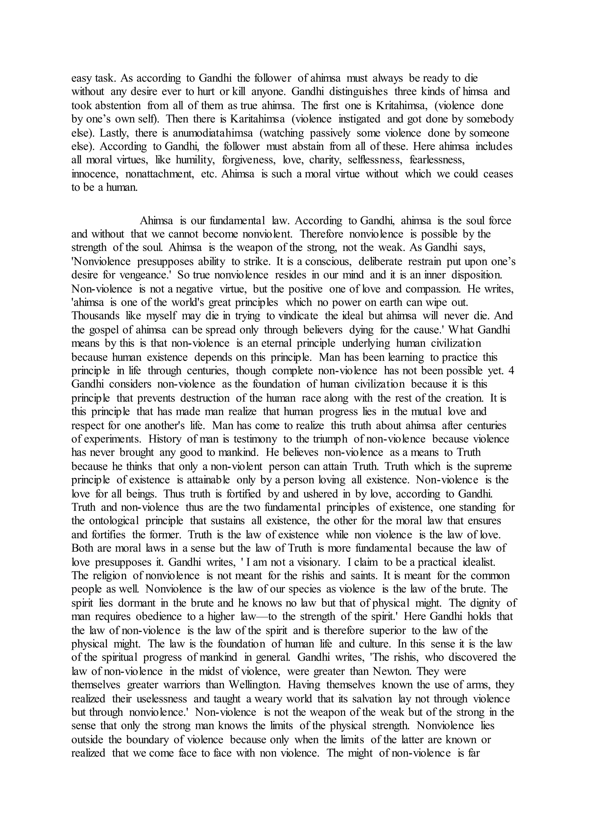 Universal Human Values | DOCX