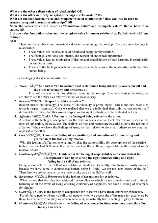 UHV UNIT-3 is the Harmony in the family and society.pdf