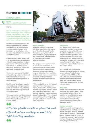 Uhy international-capability-statement-2014 | PDF | Large Business ...