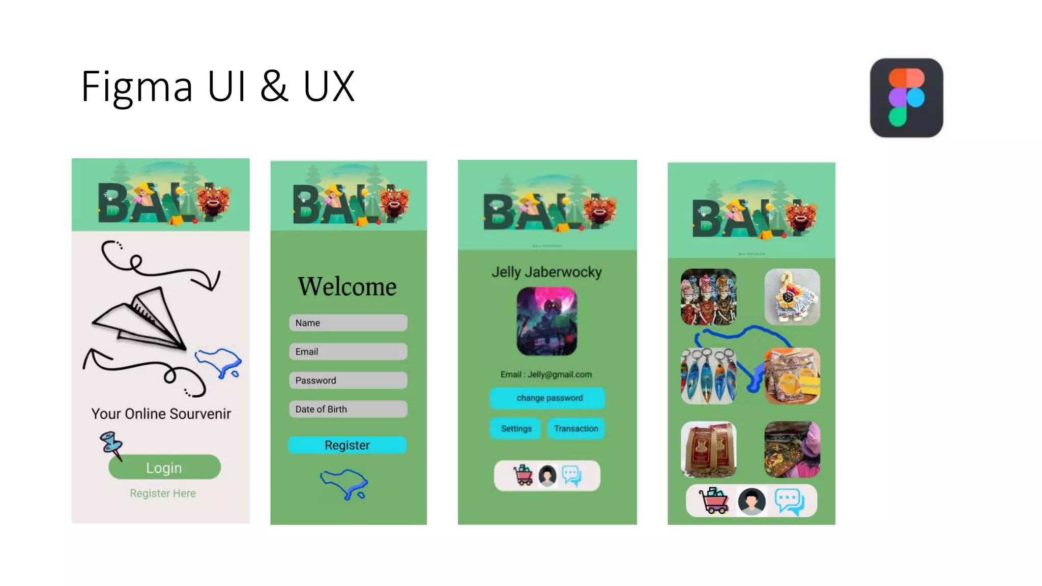 project UI & UX design | PPT
