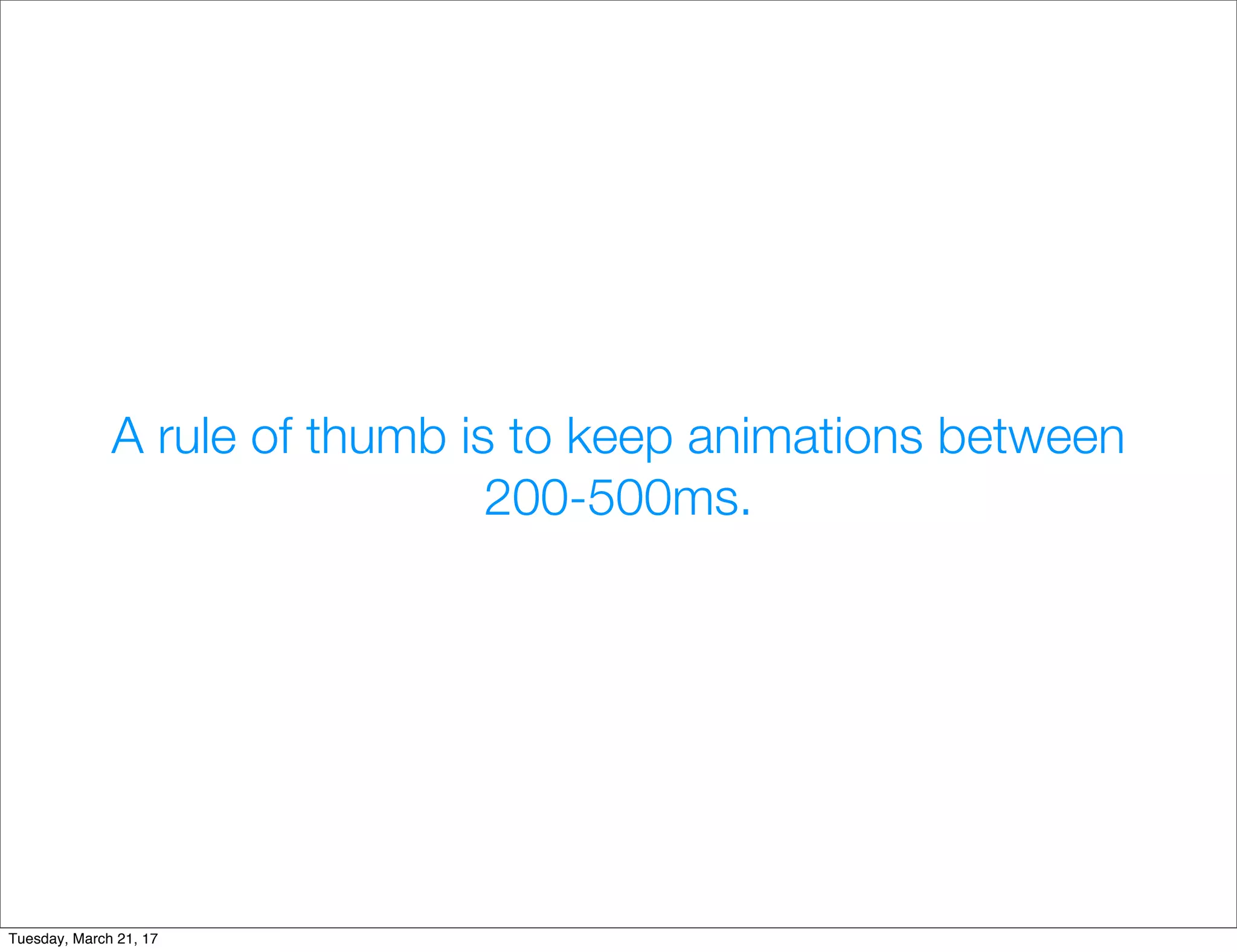 UI Animation principles and practice with GSAP | PPT