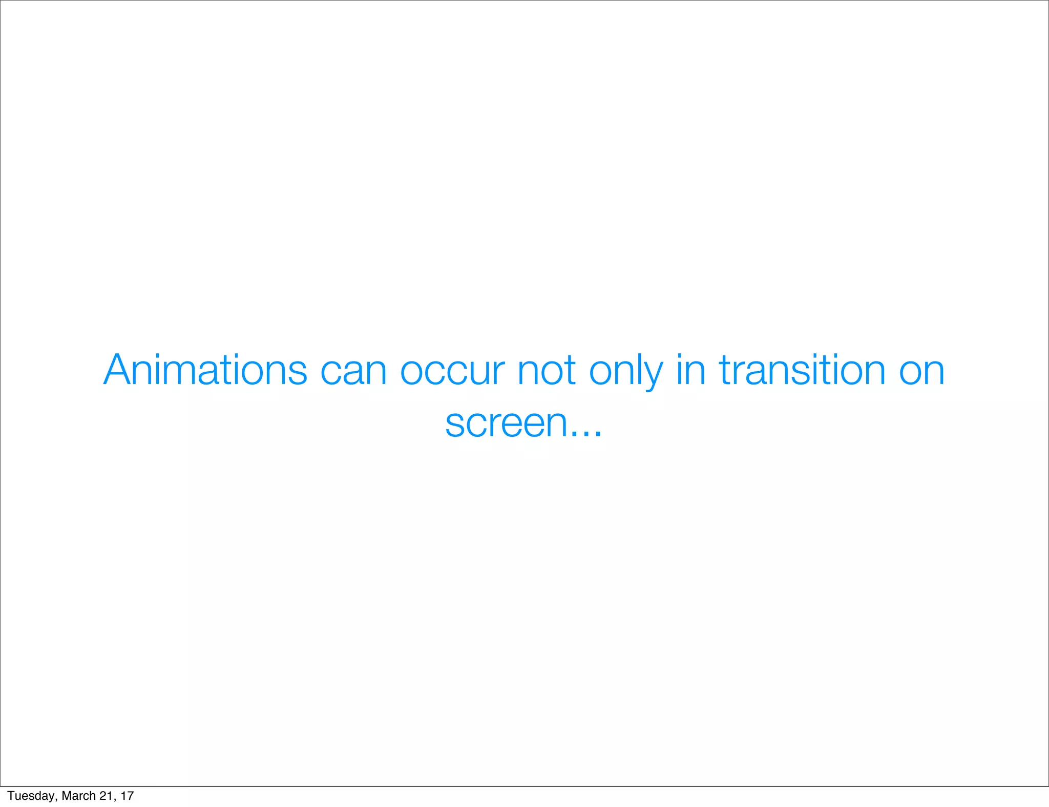UI Animation principles and practice with GSAP | PPT