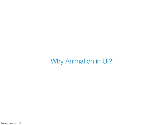 UI Animation principles and practice with GSAP | PPT