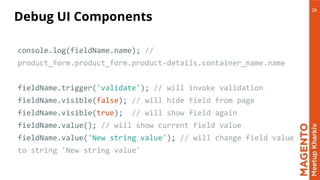 UI components: synergy of backend and frontend | PPTX